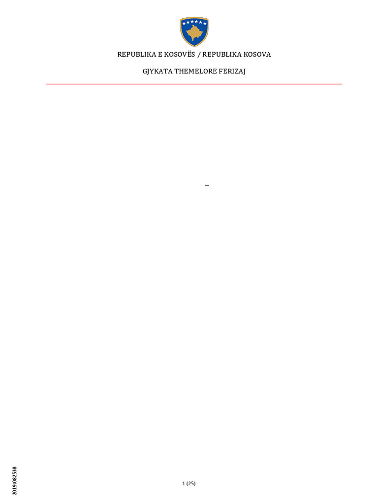 Aktgjykim Penal Lirohet Nga Akuza | PDF