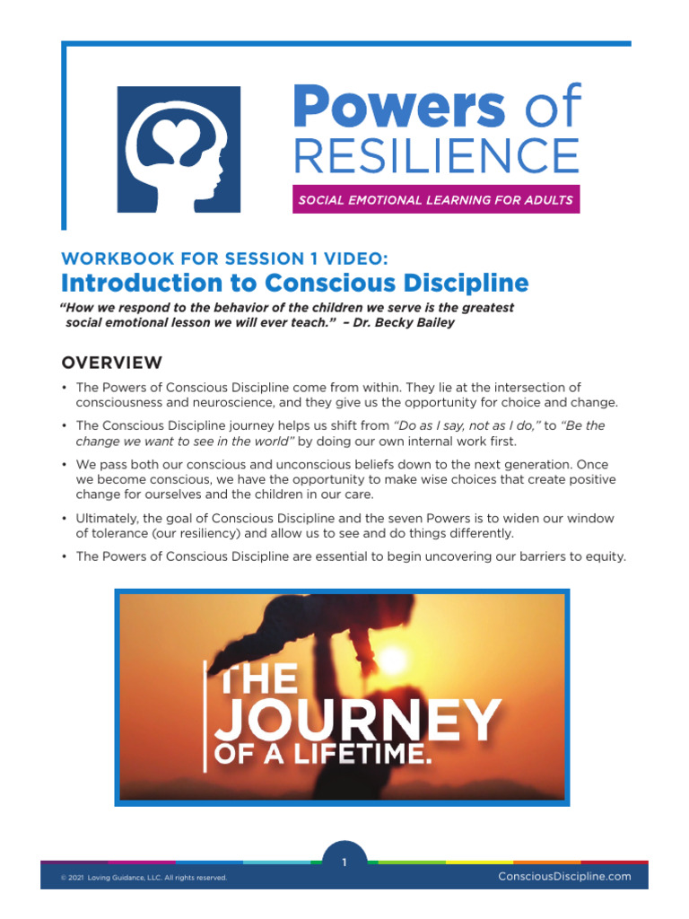 Empower Resilience 1 | PDF | Consciousness | Disciplines