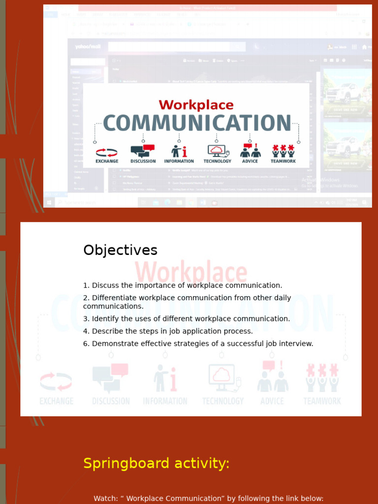 Effective Workplace Communication Guide | PDF | Recruitment | Résumé