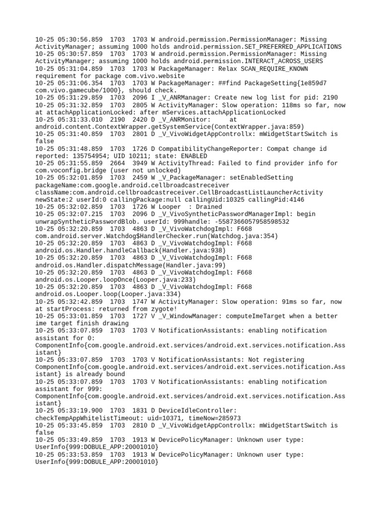 Log | PDF | Software Engineering | Computer Architecture