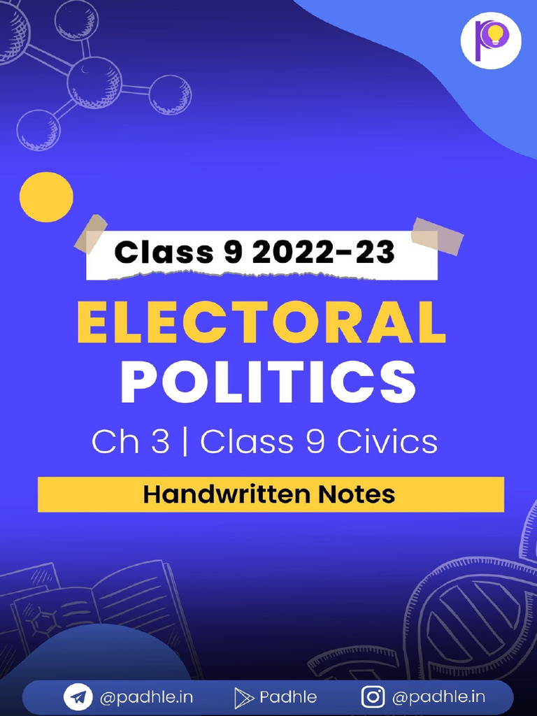 Electoral Politics | PDF