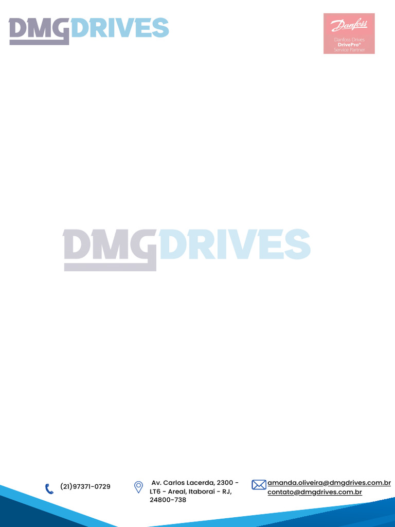 Folha Timbrada DMG X Danfoss | PDF