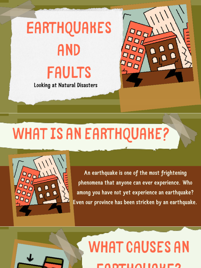 Earthquakes and Faults | PDF | Fault (Geology) | Earthquakes