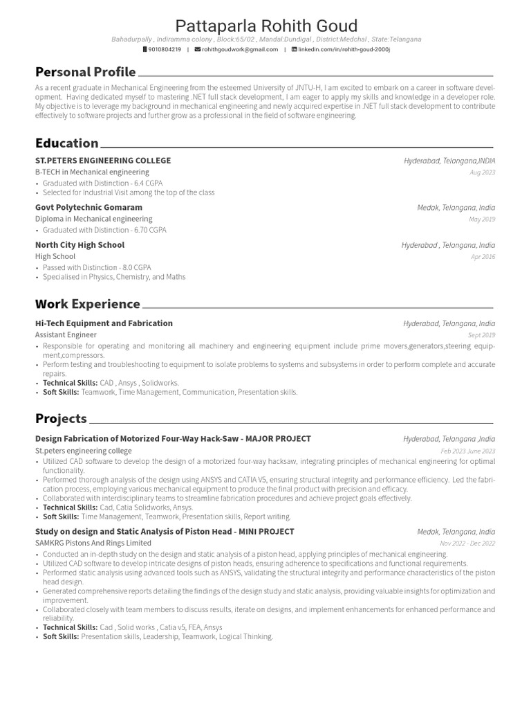 Rohith Dot Net Developer | PDF | Databases | Entity Framework