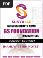 Sunya IAS Notes | PDF | Physical Sciences