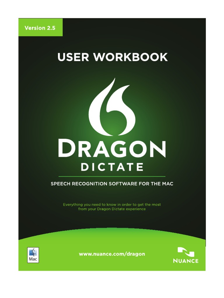Dragon Dictate Manual | Keyboard Shortcut | Speech Recognition