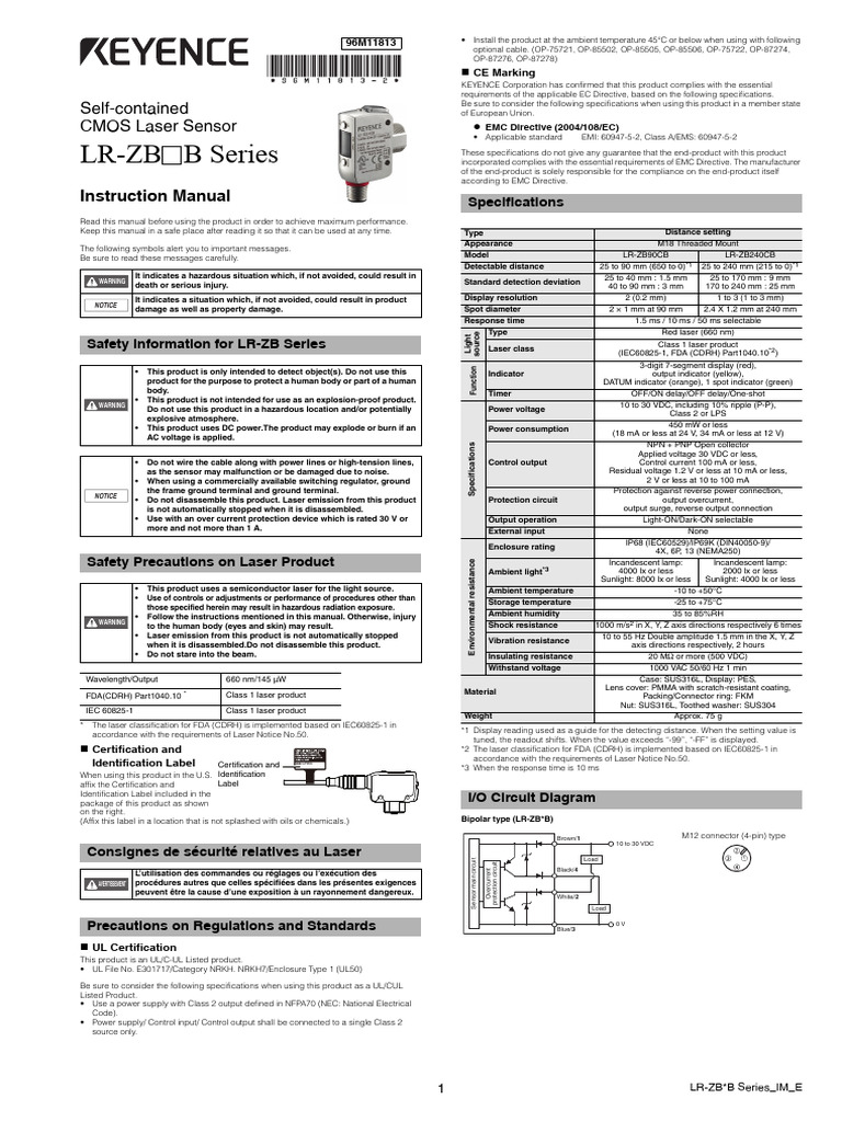 AS 45088 LR-ZB240CB LR-ZB90CB LR-ZB240CB - IM 96M11813 WW GB 1014 2a ...