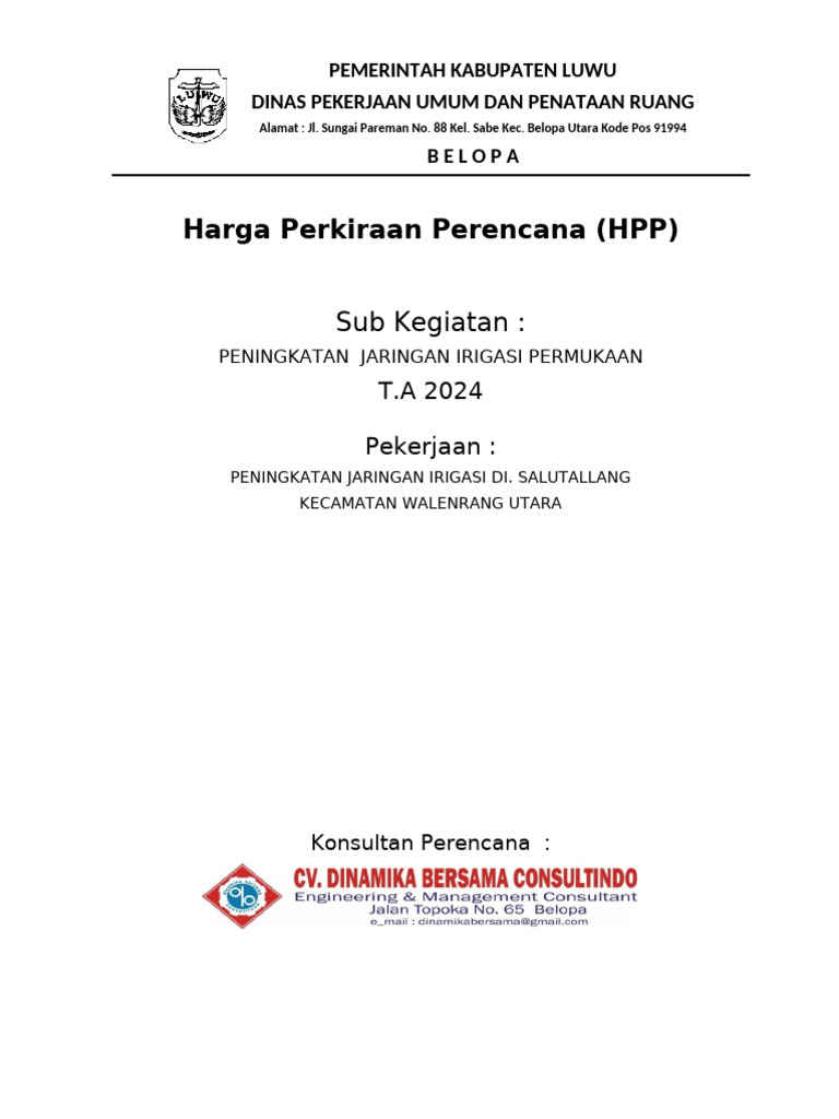 Rab, Ahsp Dan Bahan Upah | PDF