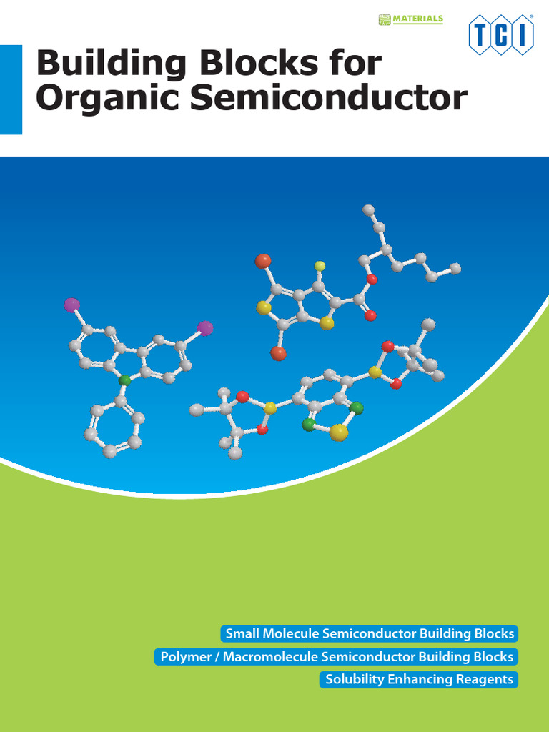 Building Blocks For Organic Semiconductor Pdf Oled Semiconductors