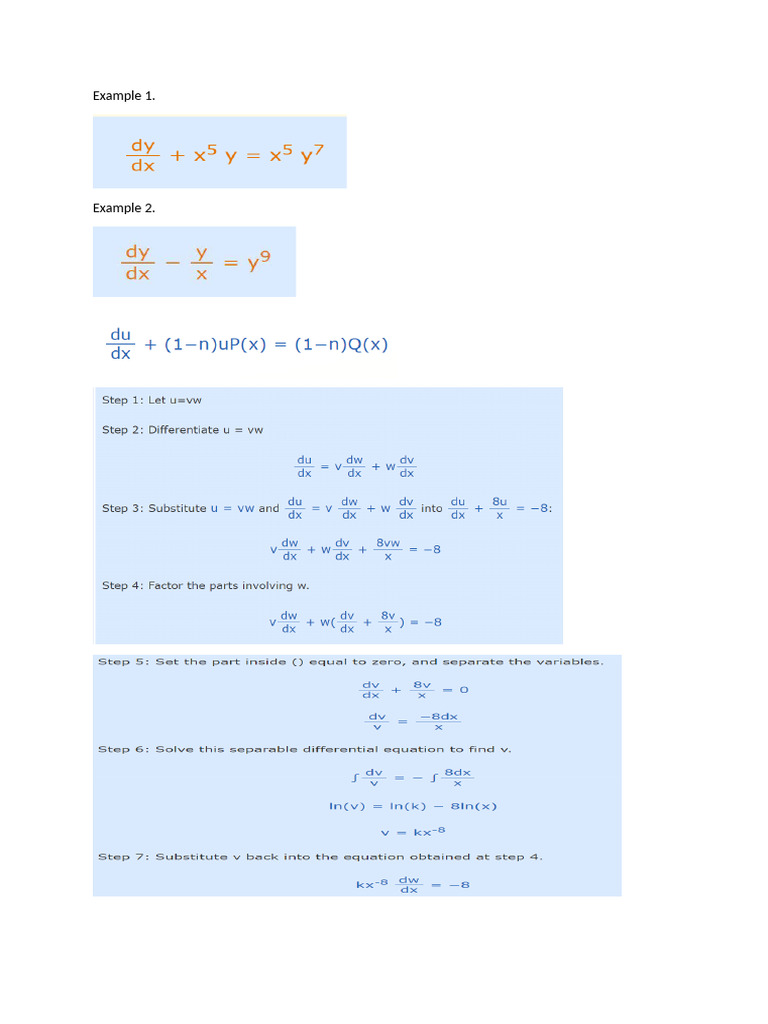 Bernoulli's Equation Example | PDF