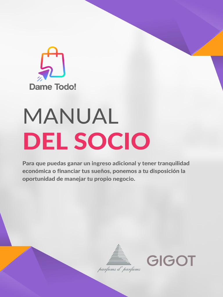 Manual de Socio. | PDF