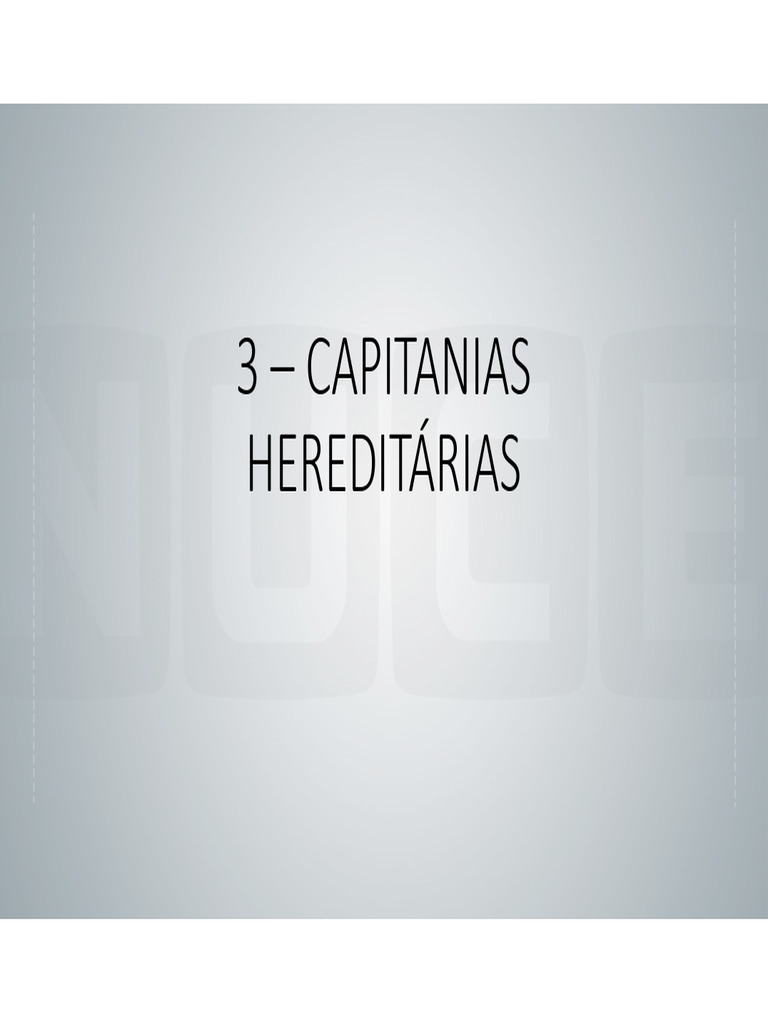 História Das Capitanias De Pernambuco Pdf Brasil