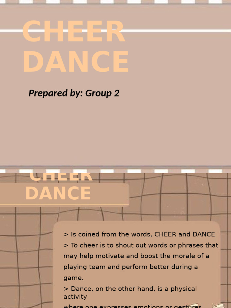 CHEER DANCE WPS Office | PDF | Cheerleading | Sports