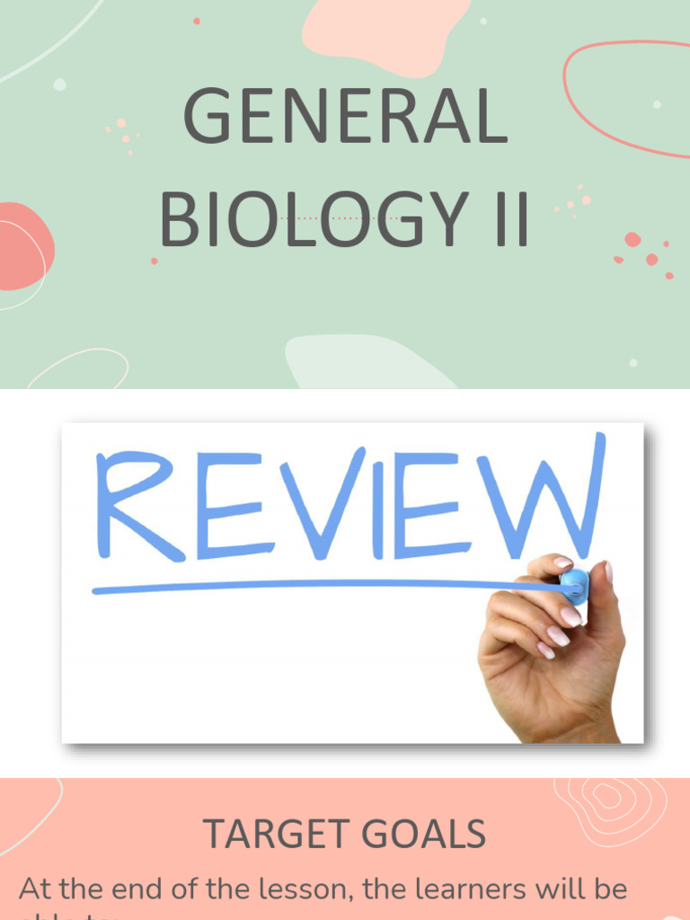 General Biology Ii Week 3 1 | PDF | Dominance (Genetics) | Genotype