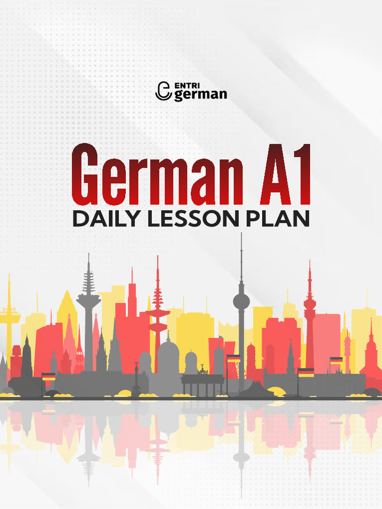 German A1 Daily Lesson Plan Overview | PDF | Grammatical Gender ...