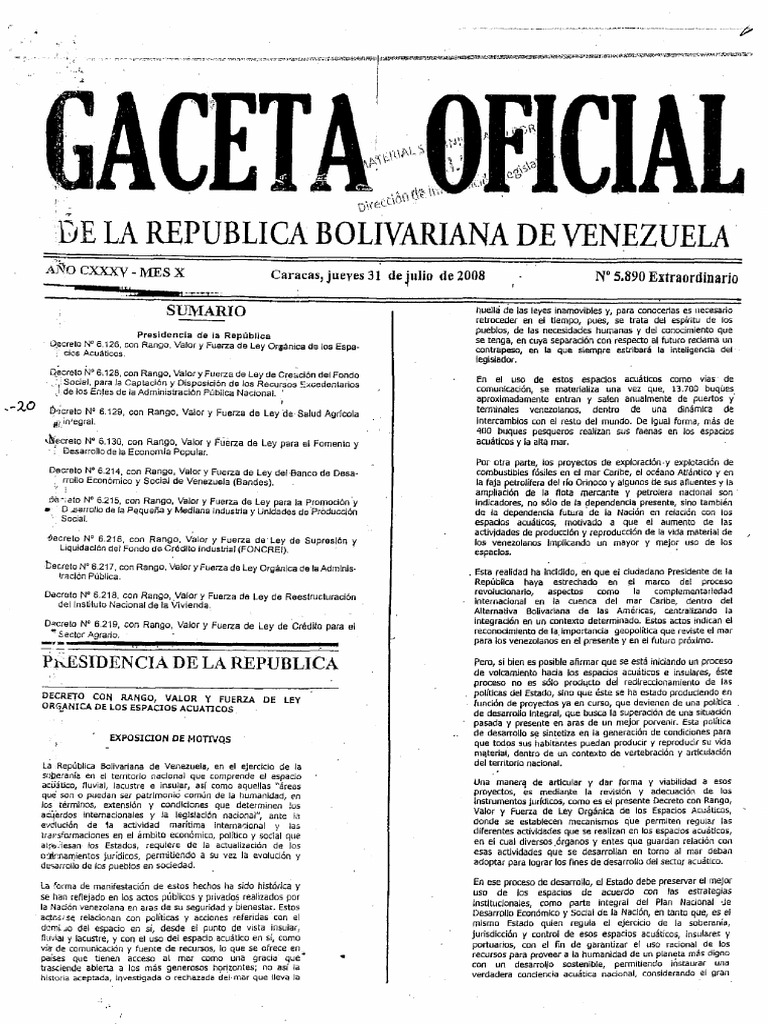 Decreto de Insai | PDF