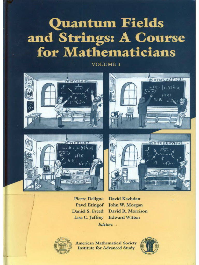 Quantum Fields and Strings A Course For Mathematicians. Vol. 1 | PDF
