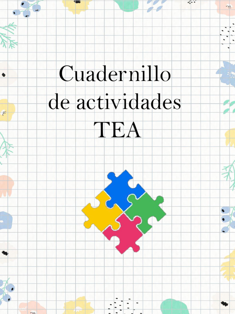 Cuadernillo TEA | PDF | Juegos y actividades