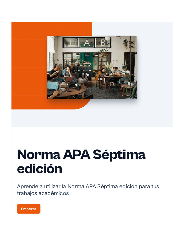 Norma Apa Septima Edicion | PDF | Estilo apa | Citación