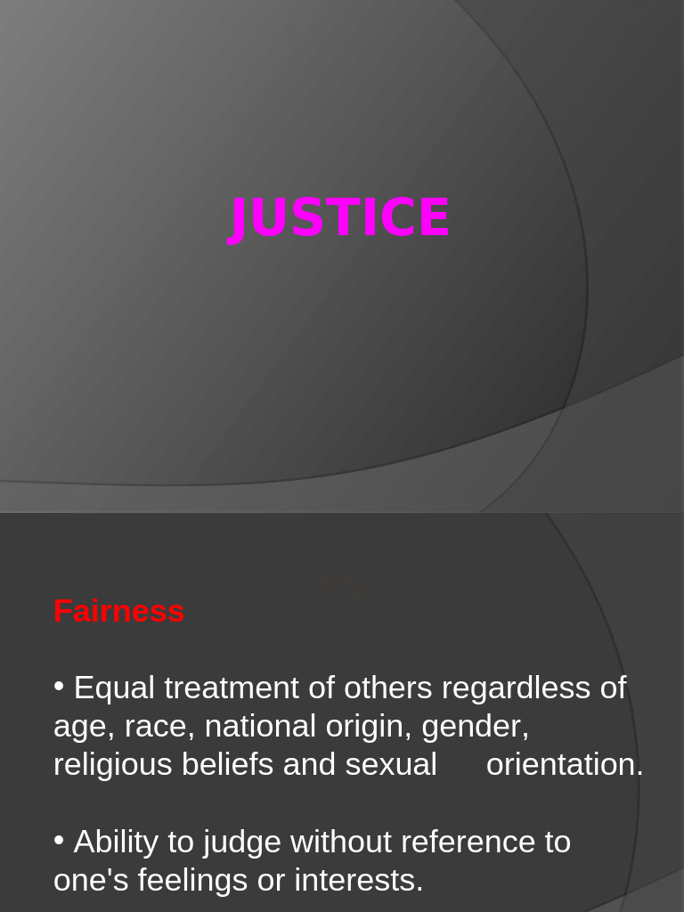 Principles of Justice and Fairness | PDF | Justice | Crime & Violence