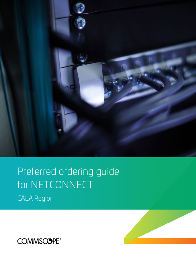 Guia Rapida Commscope | PDF | Electrical Components | Telecommunications