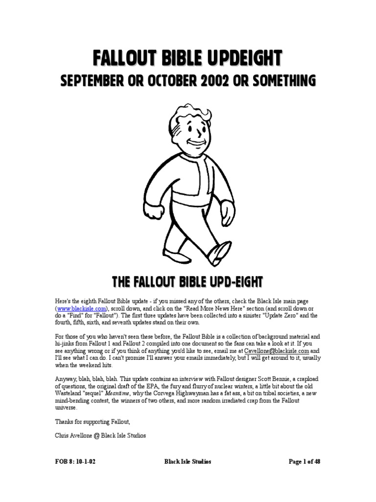 Fallout Bible 8 | PDF