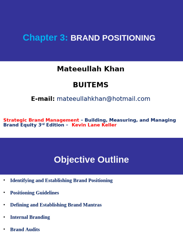 Chapter 3 - BM | PDF | Brand | Marketing