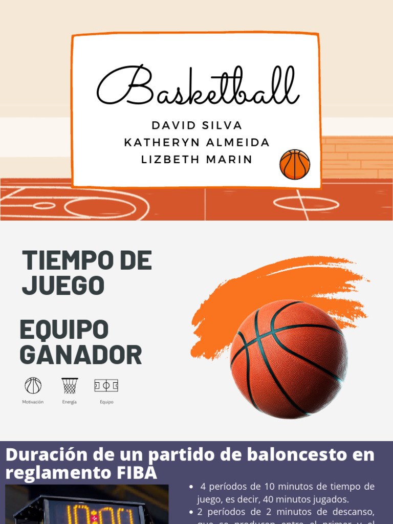 Duración de partidos de baloncesto | PDF | Deportes