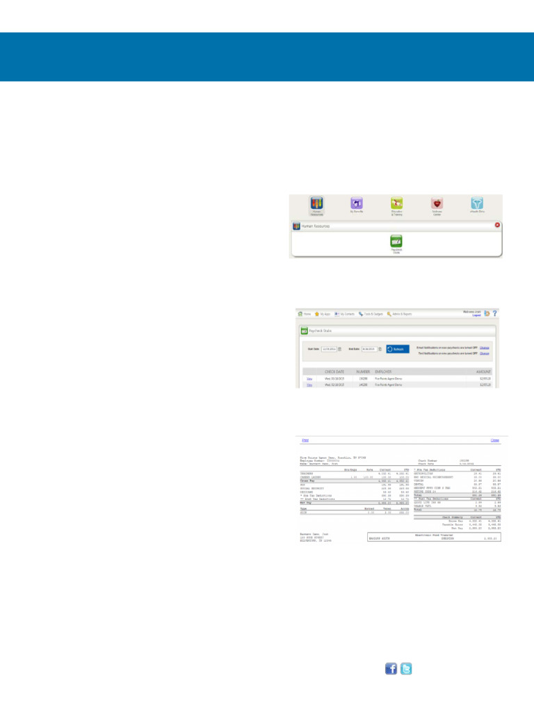How To View Your Paycheck Stubs | PDF | Finance & Money Management