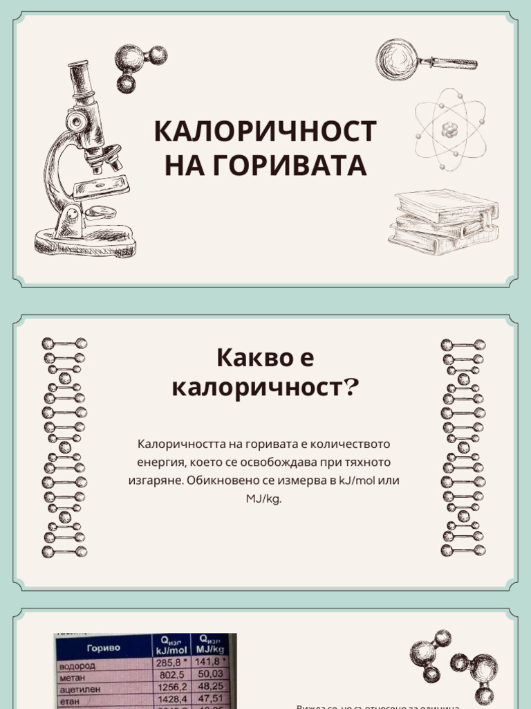 Cream and Green Illustrative Science Project Presentation | PDF