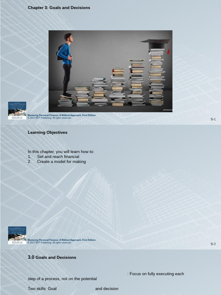 Blue - MPF, Chap 03 - Student | PDF | Decision Making | Prayer