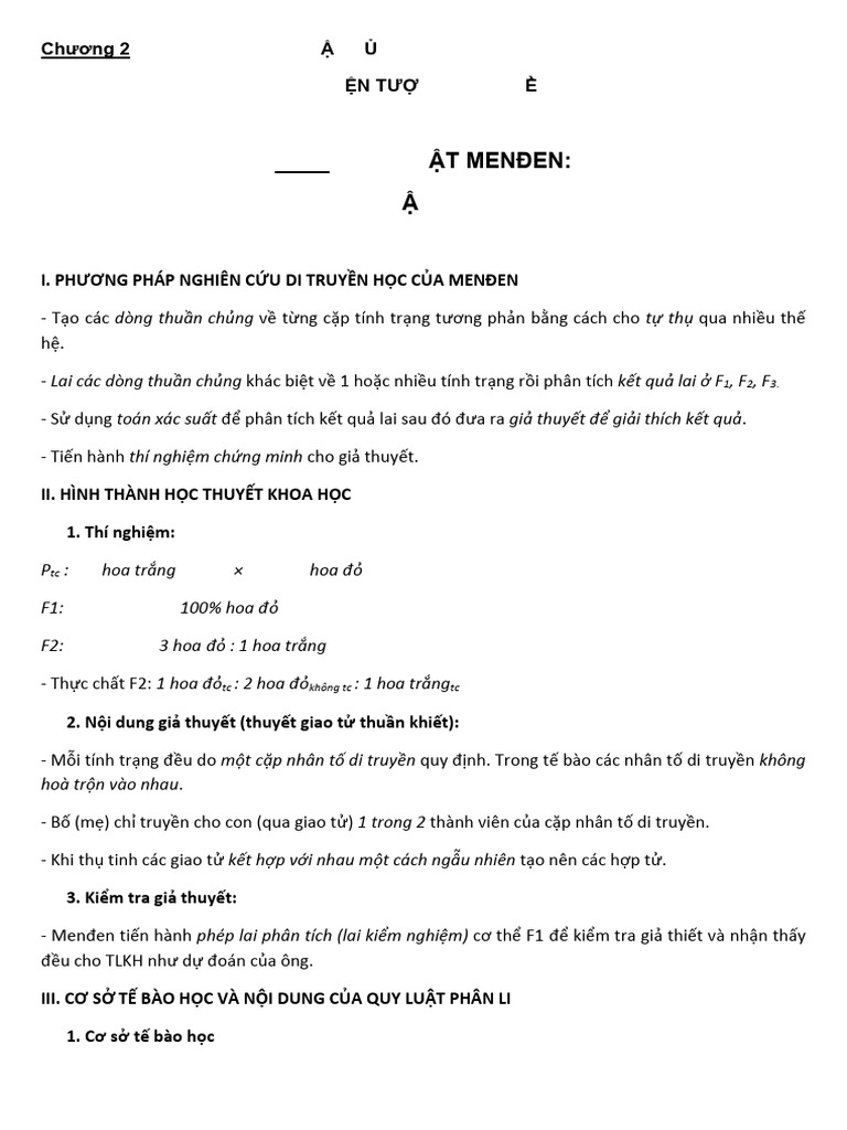 Bài Ghi Sinh (Bài 8,9,10) | PDF