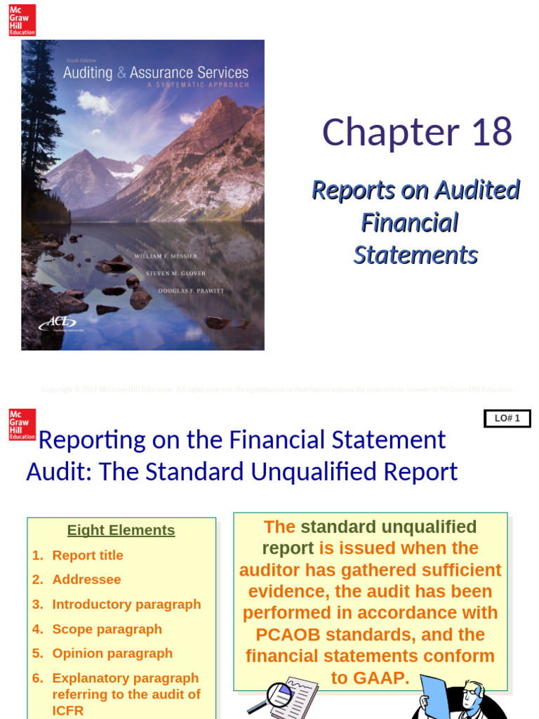Audited Financial Statement Reports | PDF | Auditor's Report ...
