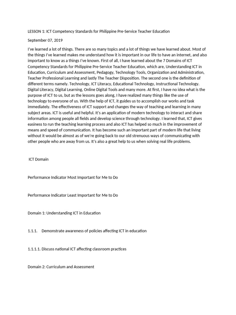 Domain 1-7 | PDF | Educational Technology | Learning