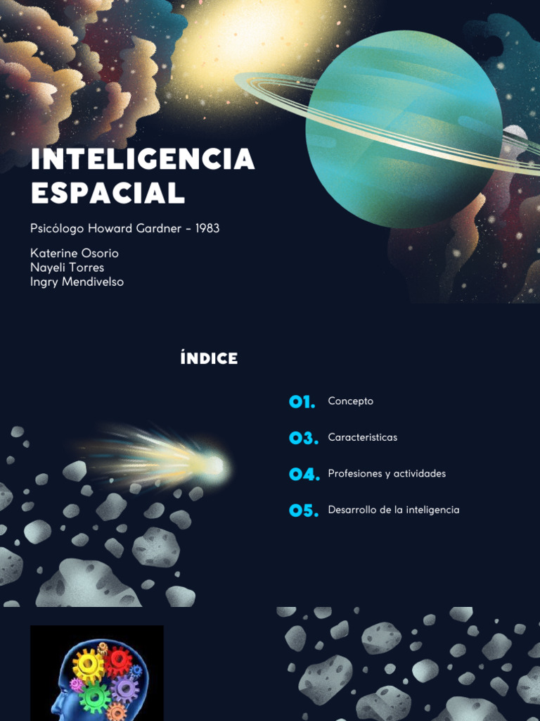 Inteligencia Espacial | PDF | Diseño | Inteligencia