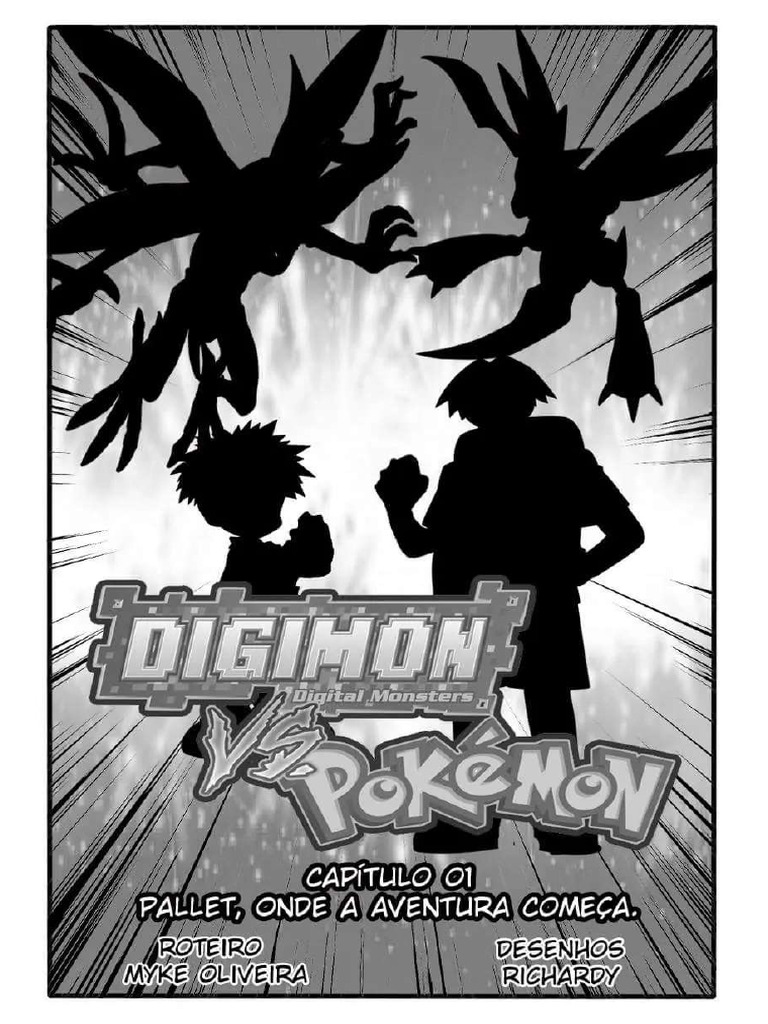 Digimon Vs Pokémon - Amostra Capítulo 1 | PDF