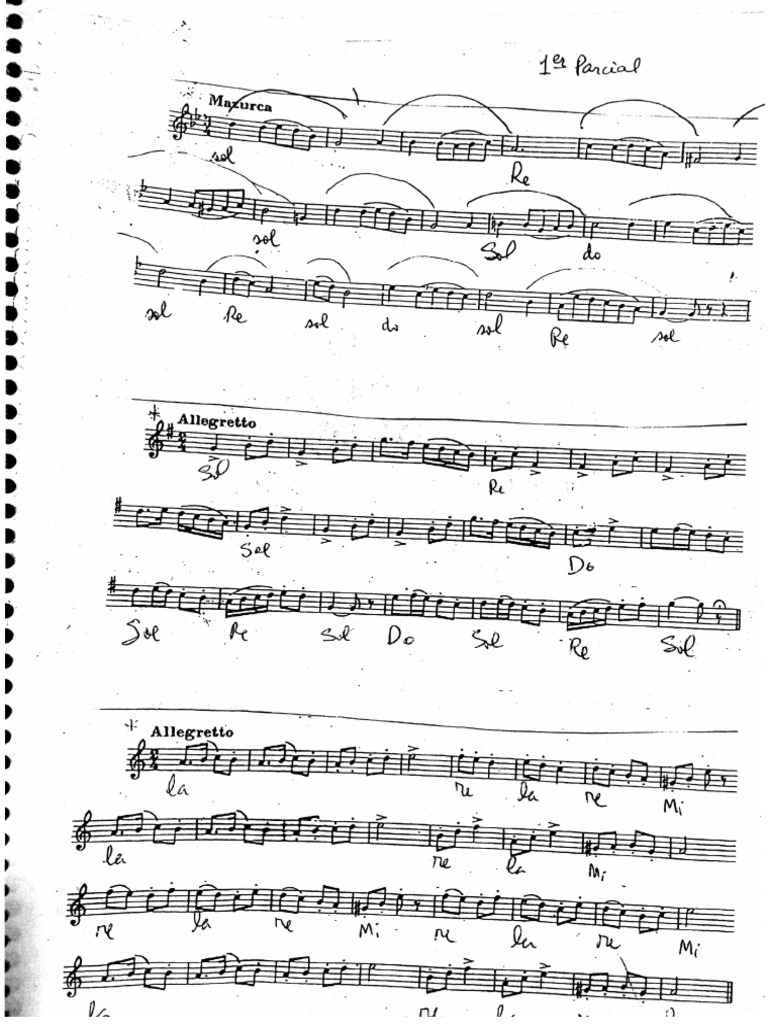 Soprano and Alto Music Scans | PDF