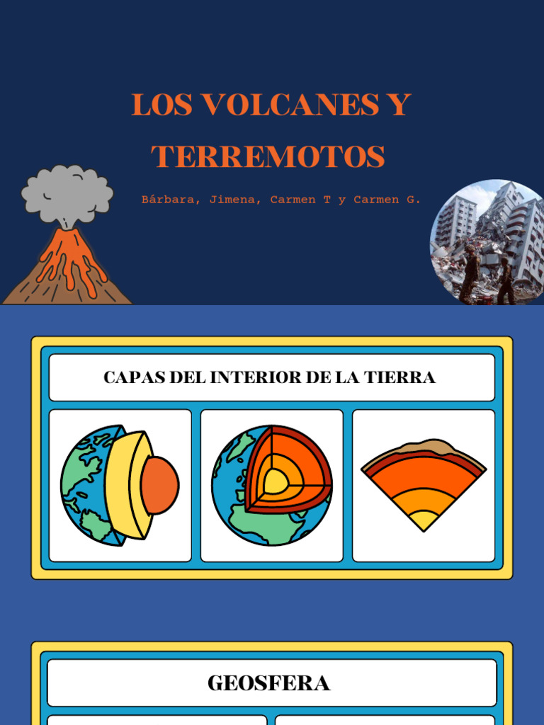 Volcanes y Terremotos: Guía Completa | PDF | Volcán | Temblores