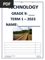 Grade 9 Bridge Design Project | PDF | Engineering