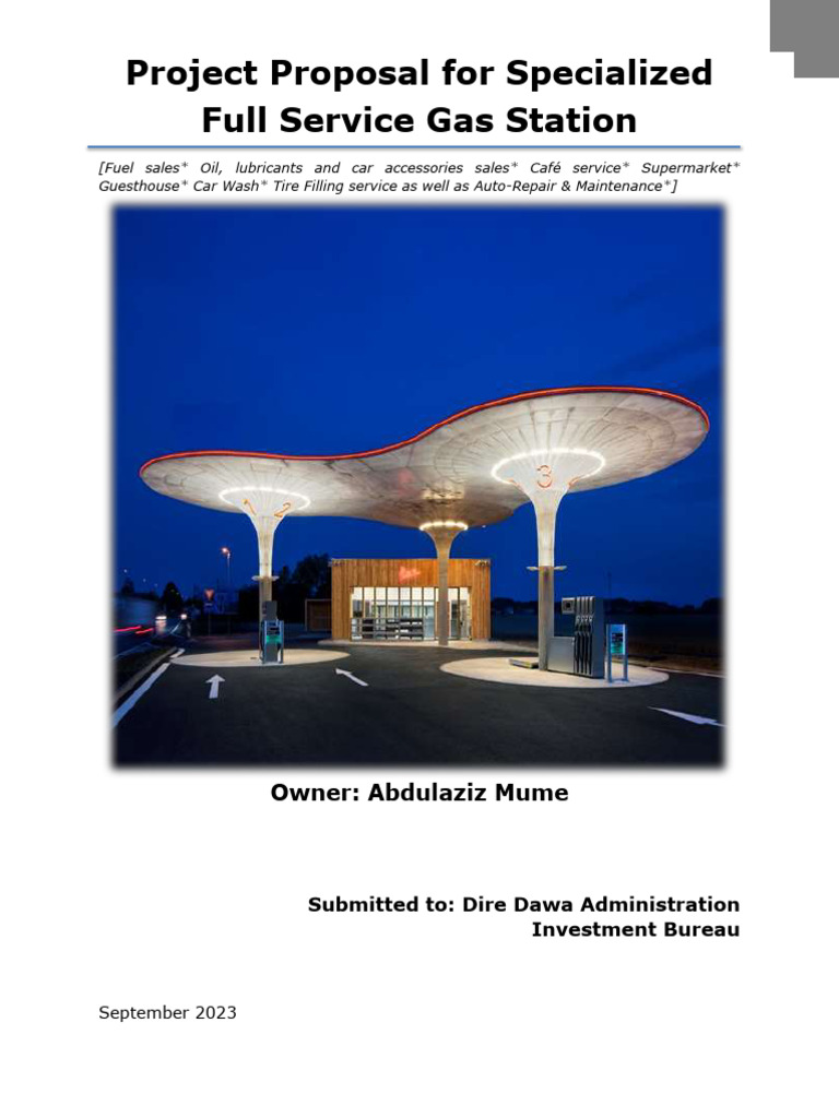 Abdul Aziz Gas Station BP2 | PDF | Petroleum | Filling Station