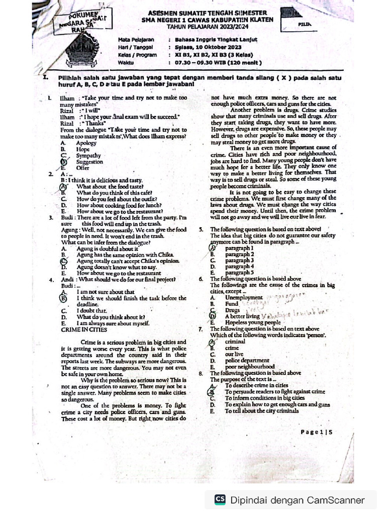 Basing Wajib Pts | PDF