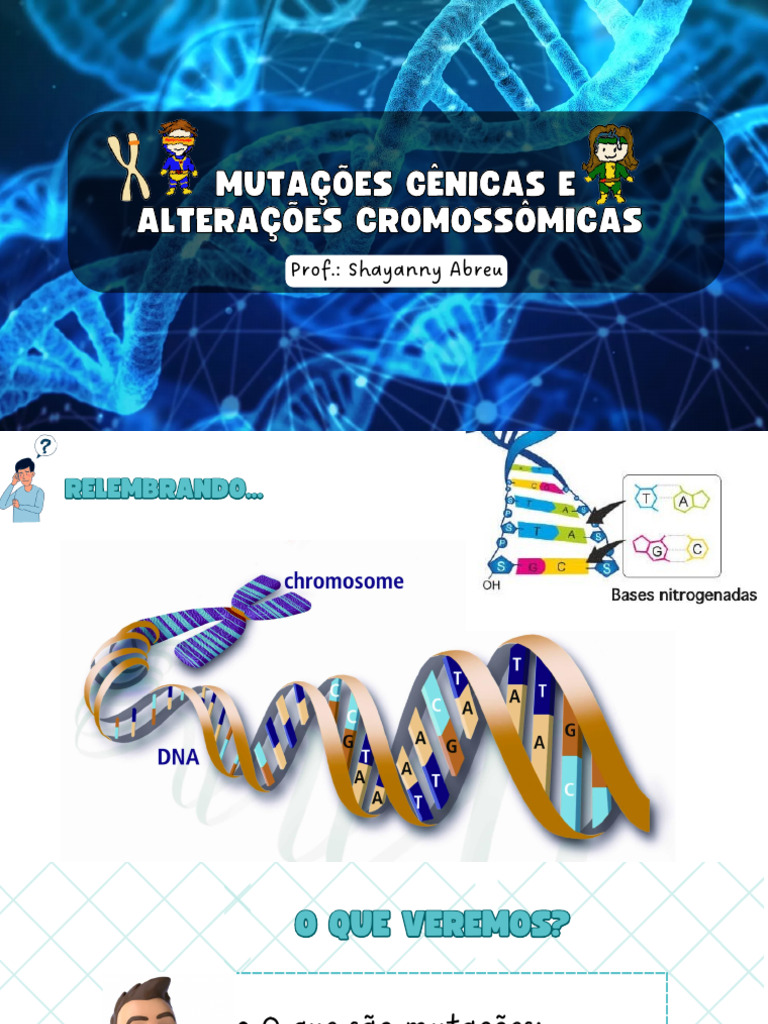 Mutações Gênicas E Alterações Cromossômicas 20231211 194701 0000 Pdf