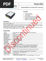 Streetworks Arch M Archeon Medium Spec | PDF | Electrical Engineering | Manufactured Goods