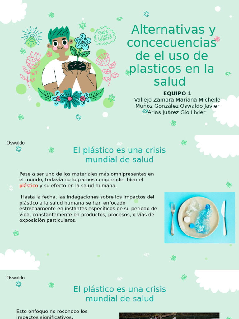 Impacto Ambiental Eqipo 1 | PDF | El plastico | Residuos