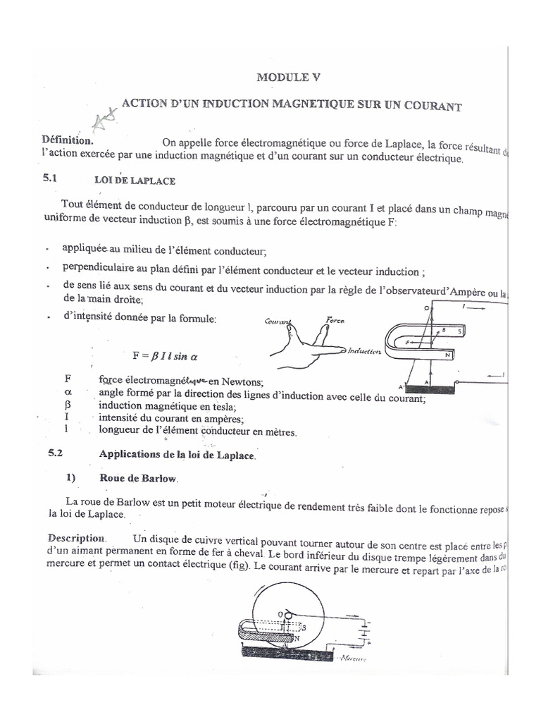 Magnetisme Chapitre V | PDF