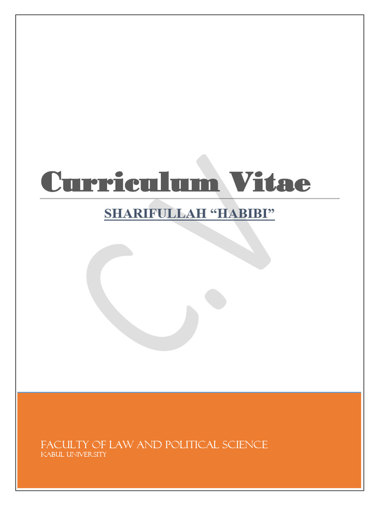 Habibi CV | PDF | Fluency | Human Communication
