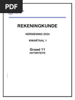 Algemene Grootboek Rekeninge | PDF