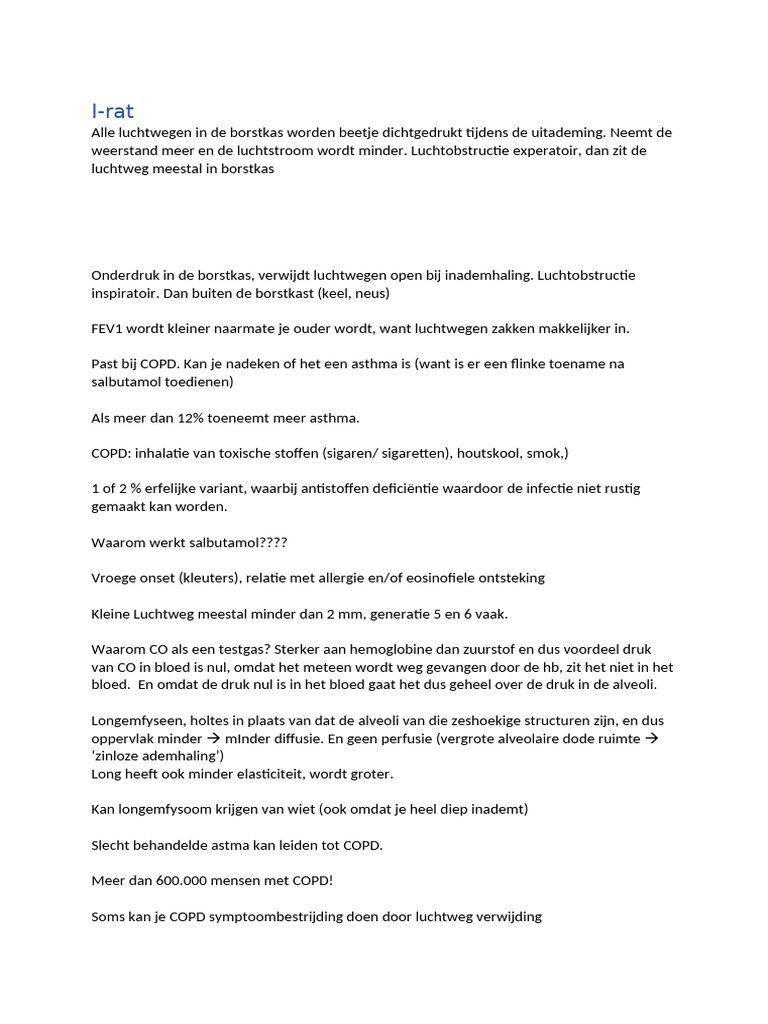 Aantekeningen CMI-1 endterm | PDF