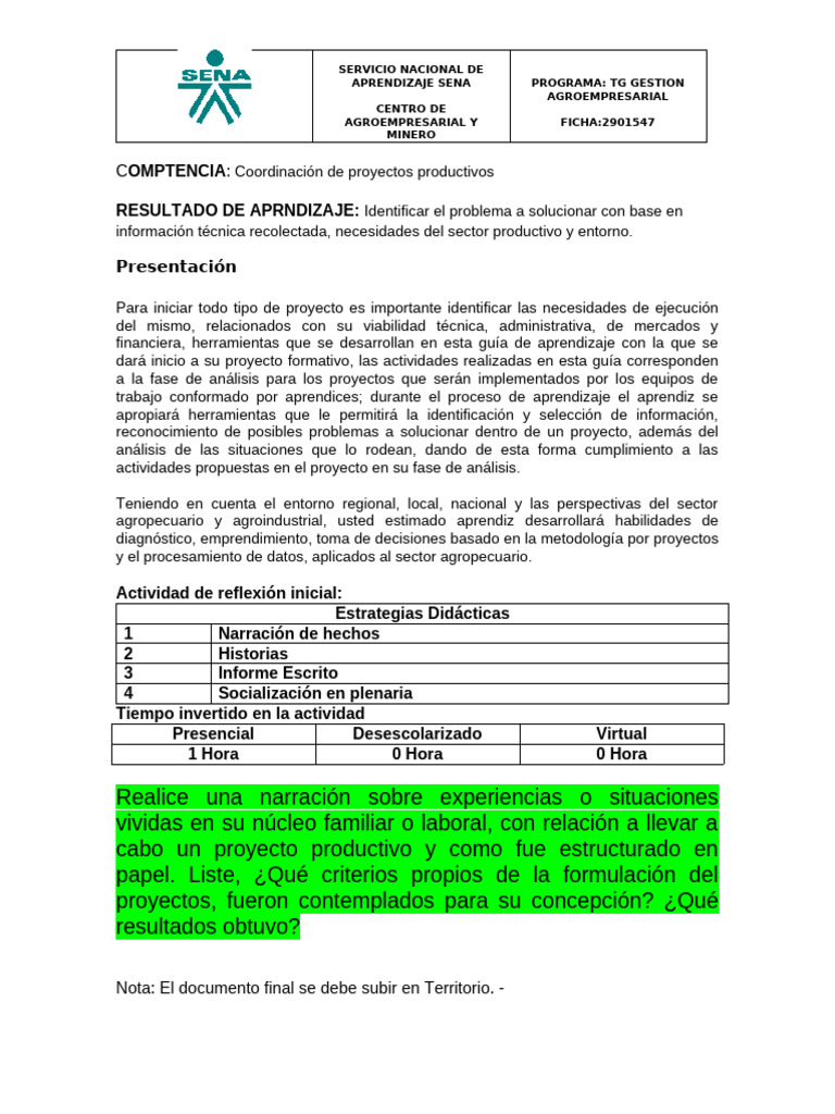 Actividad de Reflexion Inicial | PDF | Aprendizaje
