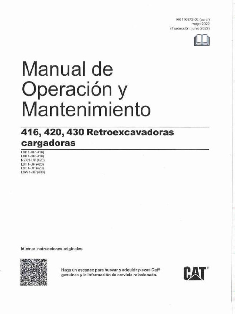 5.manual Cat 416 | PDF